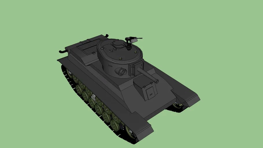 Royal Navy Special Forces Stealth Tank 3d model
