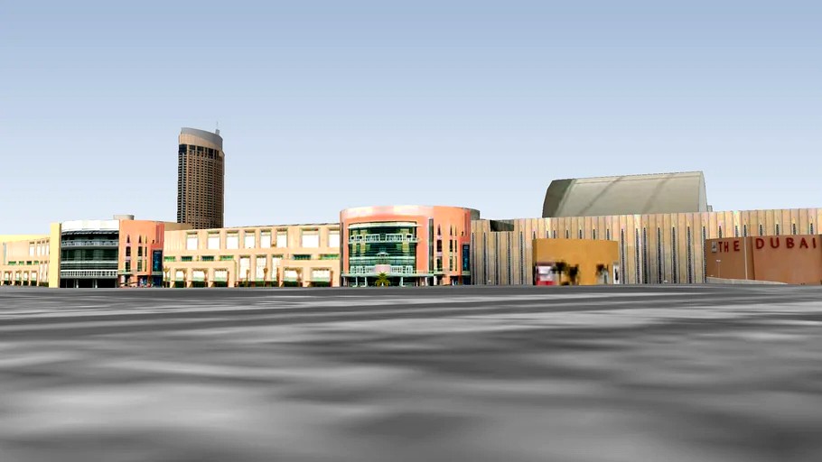 Dubai Mall 3d model