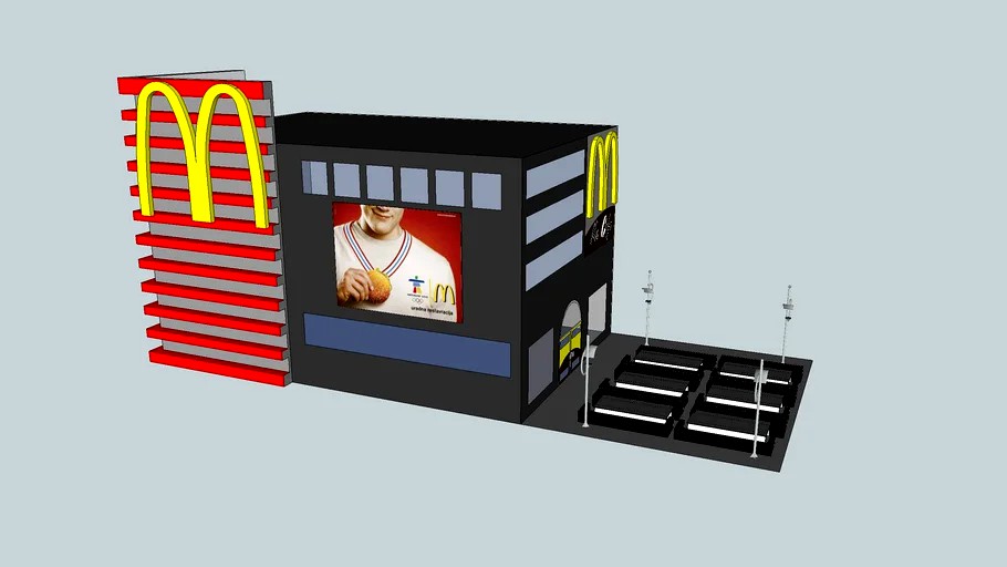 McDonalds 3d model