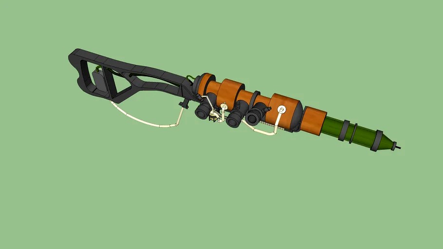 Neonbob's Fallout 3 Plasma Rifle 3d model