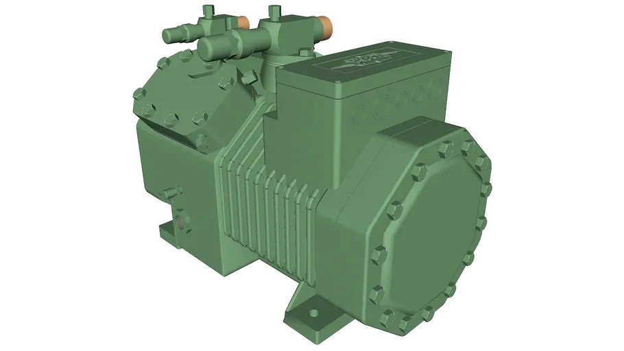 bitzer 4cc-9.2 3d model
