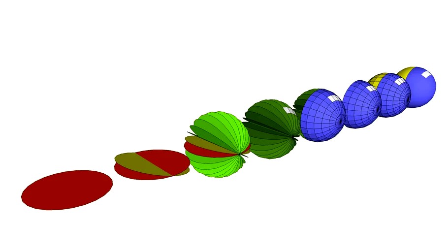 Steps to Constructing a Sphere 3d model