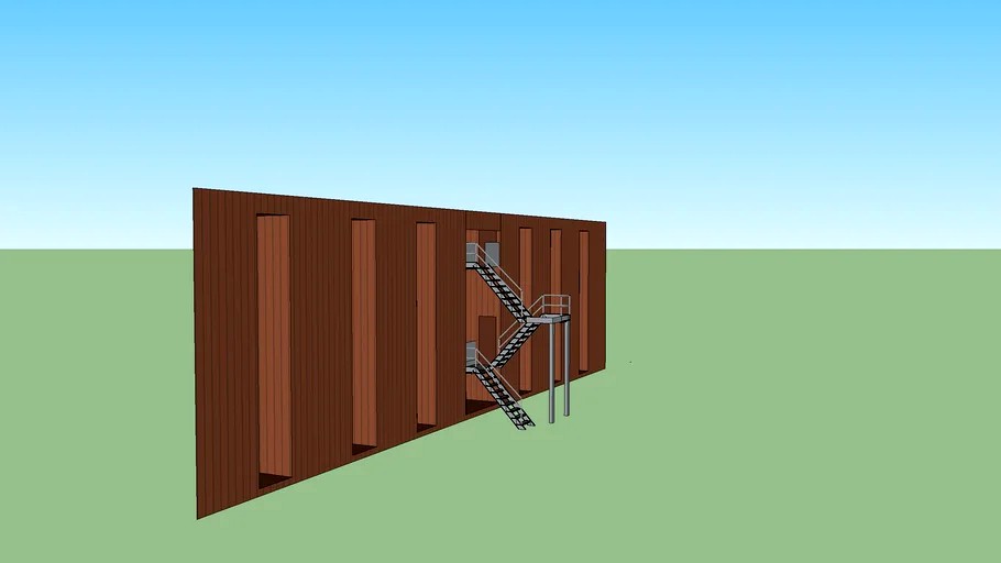 project wall 3d model