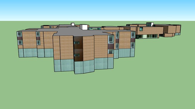 Roy Ivor Hall 3d model