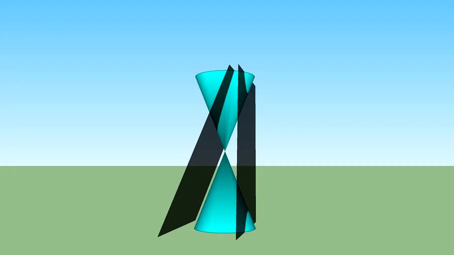 Conic Sections 3d model