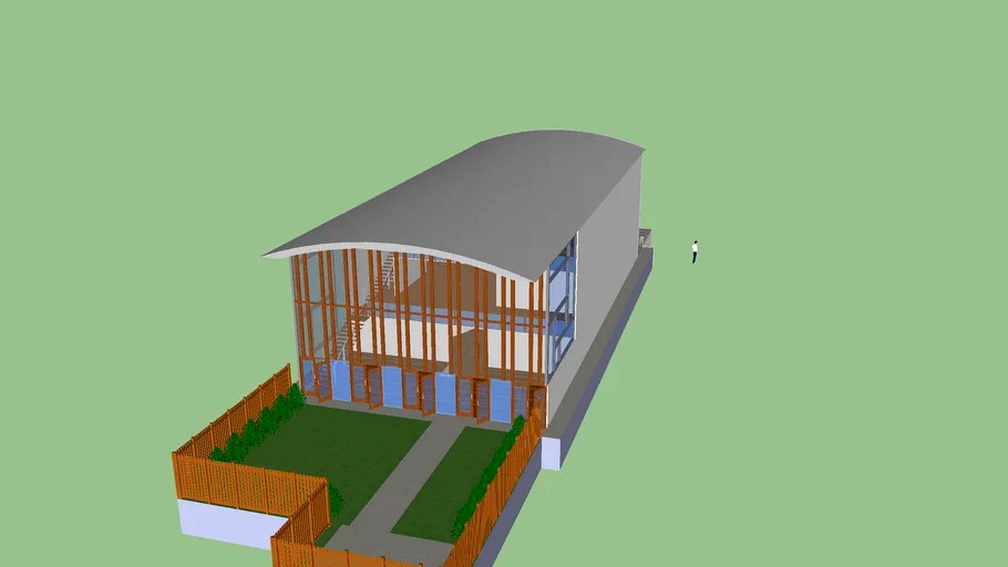 Terrace House 3d model