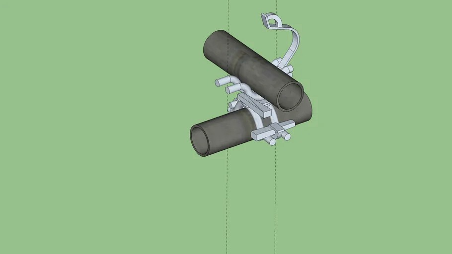 scaffold clamps 3d model