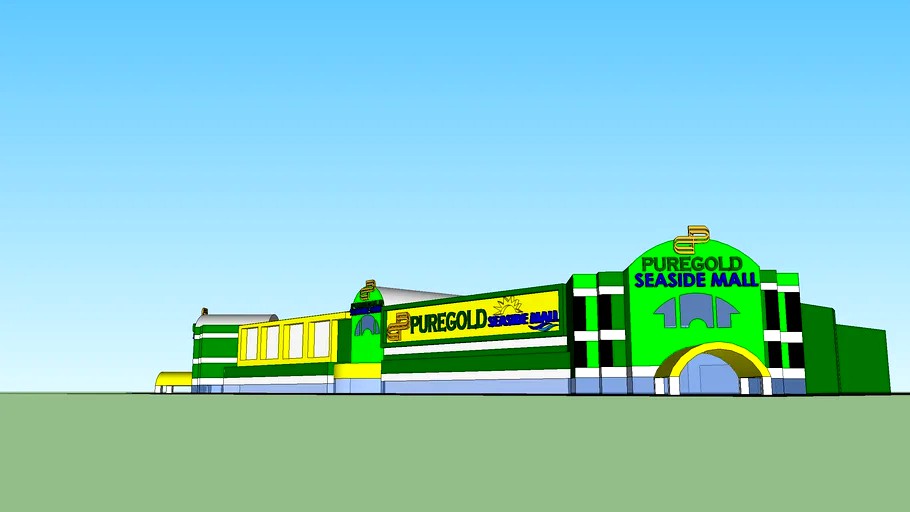 Puregold Seaside Mall (formerly Uniwide Coastal Mall) 3d model
