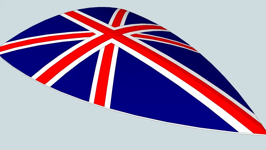 British Shield 3d model