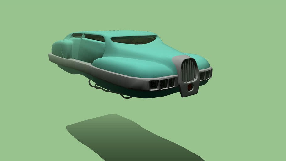 Fifth Element : Movie car 3d model