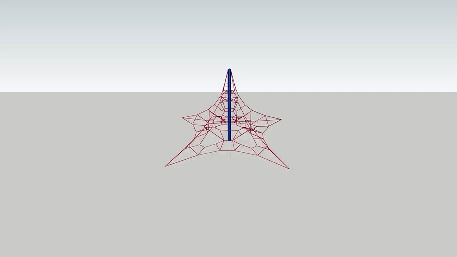 PLAYGROUND NET CLIMBER 3d model