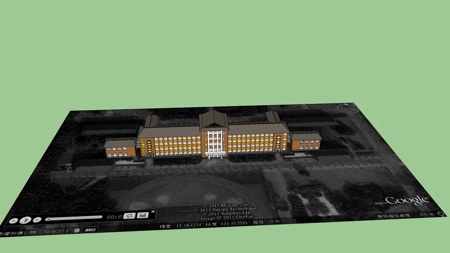 teaching building 1 3d model