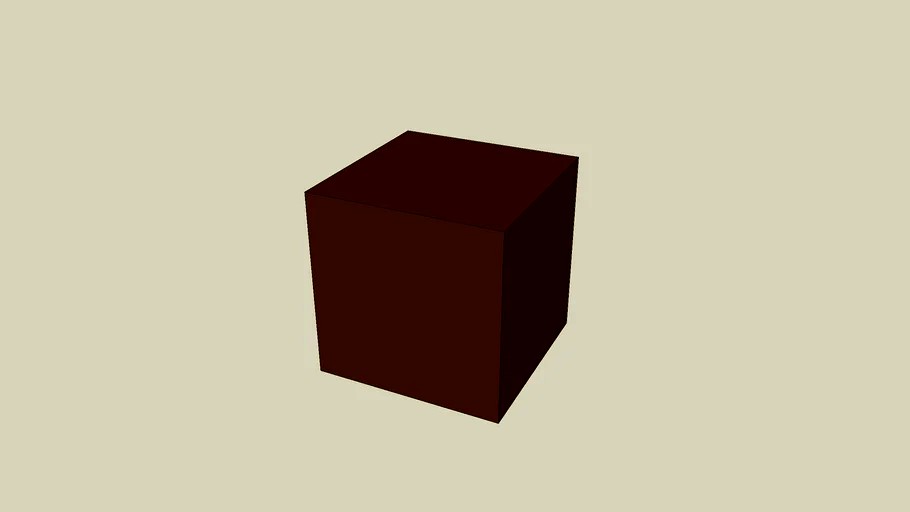 Minecraft Dirt block 3d model