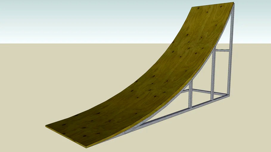fmx ramp 3d model