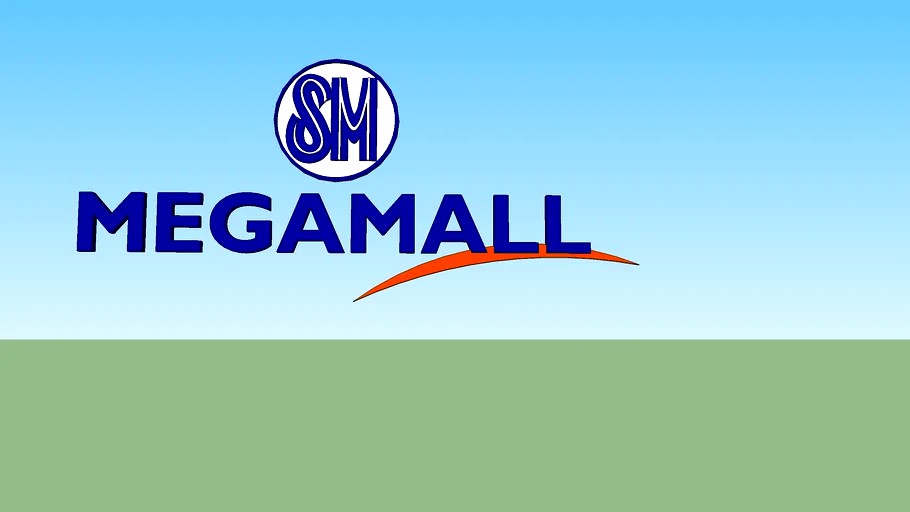 SM Megamall Logo 3d model