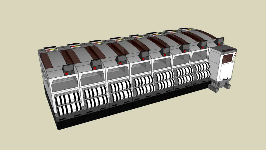 Fuji NXT 3d model