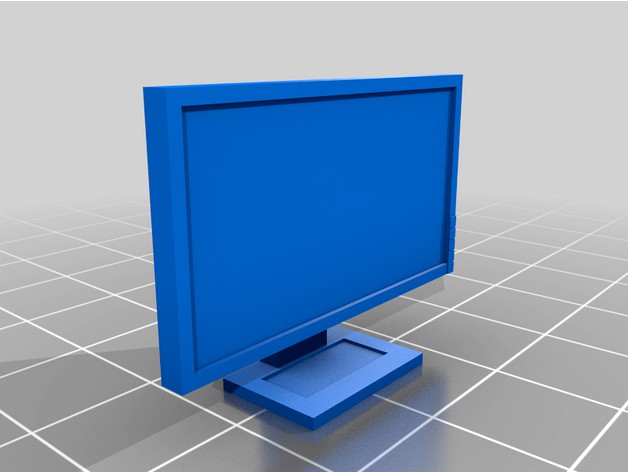 PC monitor model by Bailey_Printing 3d