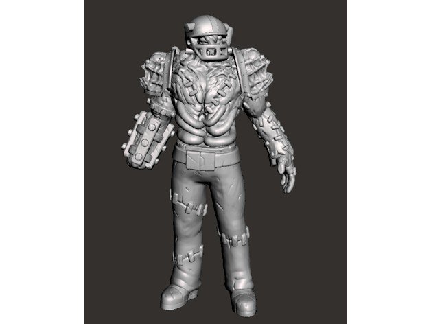 Blood Bowl Golems for Flesh Golem Team by UncleKam 3d model