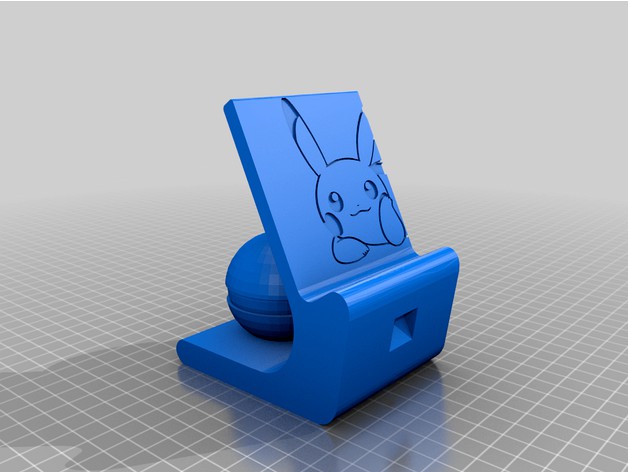 Pokémon Stand V2 by enoder by elolbelgicos 3d model