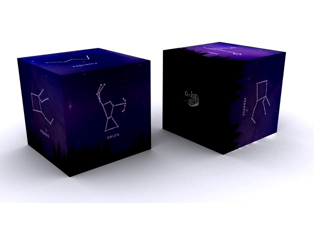 Constellation box by PapercraftCroatia 3d model