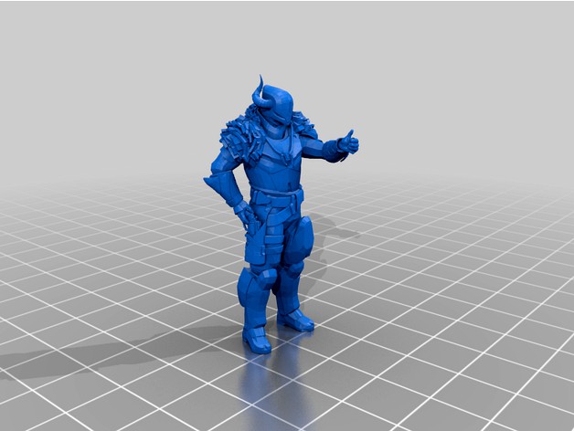 Destiny - Lord Shaxx by 3D_Print_Cleric model