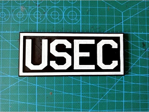 USEC Emblem Escape From Tarkov by xirus125 3d model