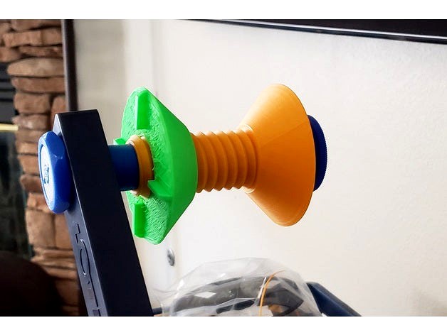 Adjustable Filament Spool Spindle for 3D Printers by maffud model