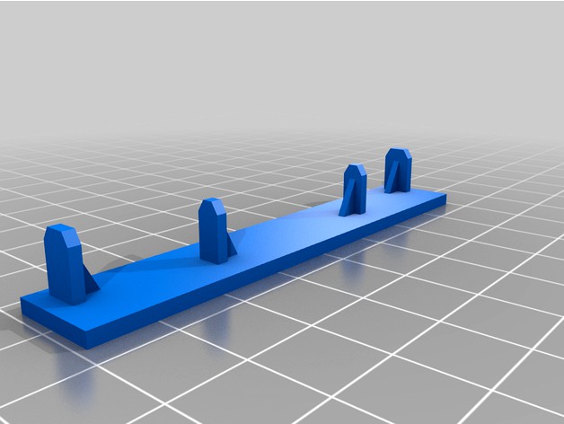 IKEA kitchen plinth cap by teru84 3d model