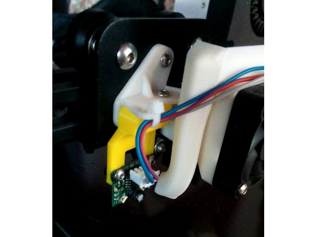 MinV2 Ender 3 Fan Shroud Mini Differential IR Height Sensor Bracket ...