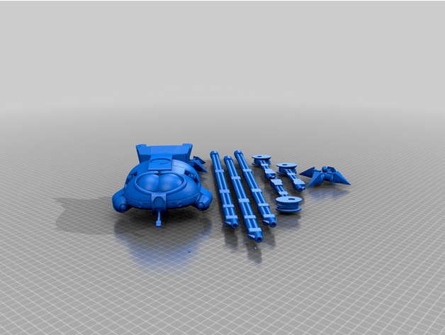 Tripod Fighting Machine Model by RJraptor44 3d