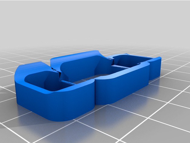 BAOFENG UV-5R PTT BUTTON COVER by PARADOXICLES 3d model