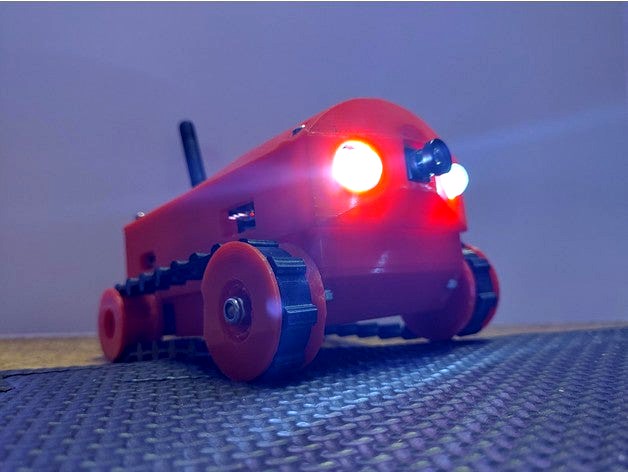 ESP32 FPV Rover by thorgal11 3d model