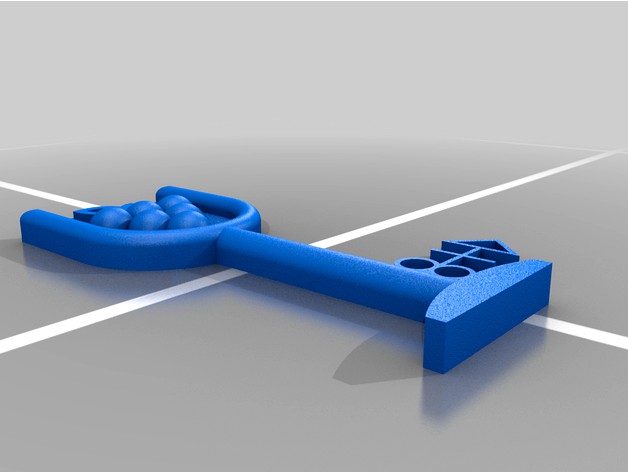 Dionysus God Key by August_Moon 3d model