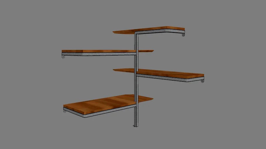 Wall Shelf #2 3d model