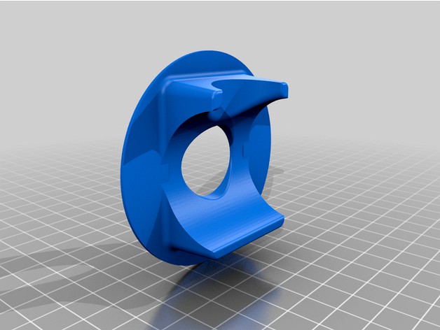 Brewtools 3-way valve Flow Indicator by matthijsberg 3d model