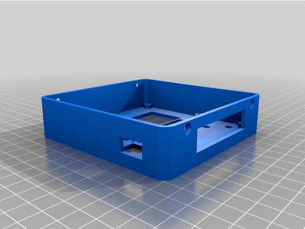 AMC-AASD15A v1.4 remote panel enclosure v2 by TronicGr 3d model