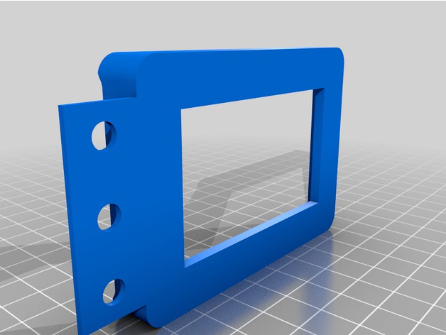 Elgato Stream Deck Mini Rack Mount by crow1 3d model