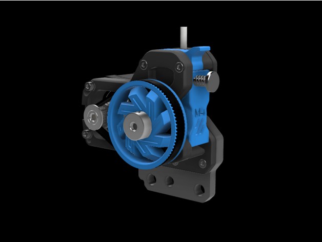 Ender 3 V2 Direct Drive - Voron M4 Extruder by jimmyvegas29 3d model