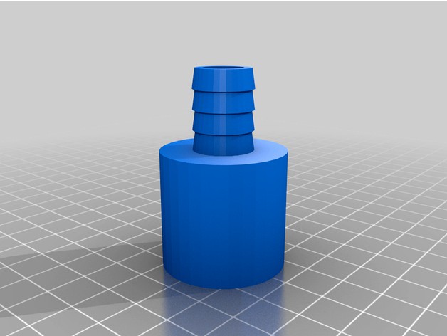 Waterboss flex tube connector by bobkrot 3d model