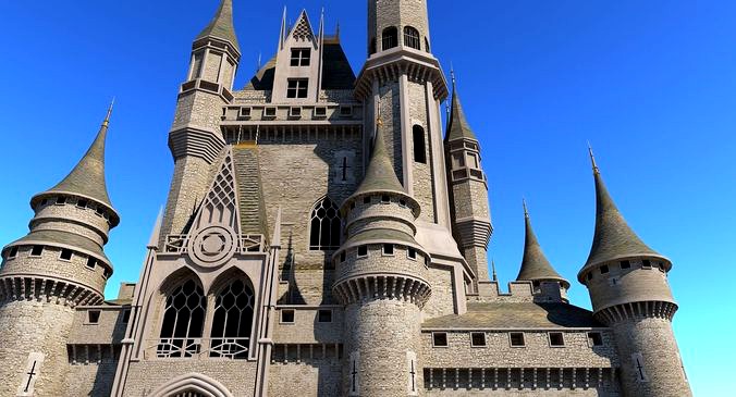 Castle 3D Model