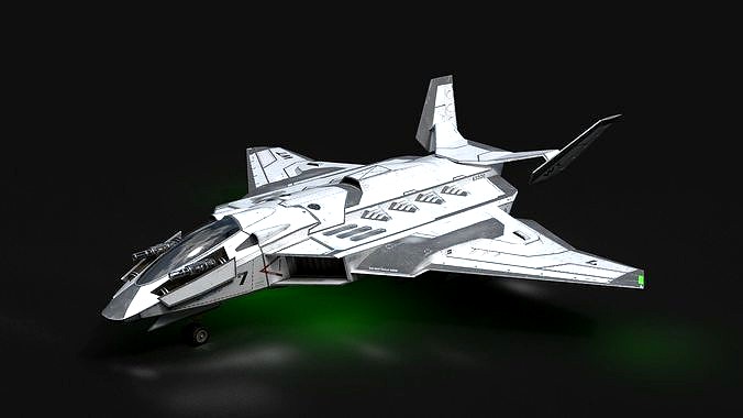 Jet Fighter - Source Files Attached 8K Textures 3d model