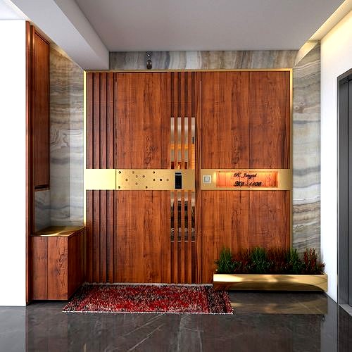 SKETCHUP REALISTIC FOYER AREA 3d model