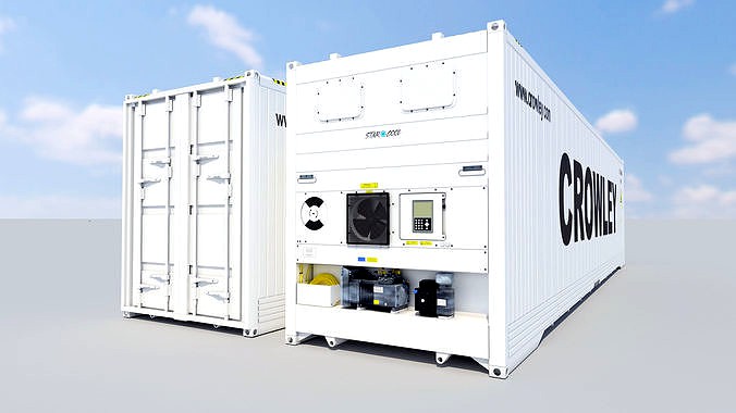 Star Cool - New 40ft Reefer Container 3d model