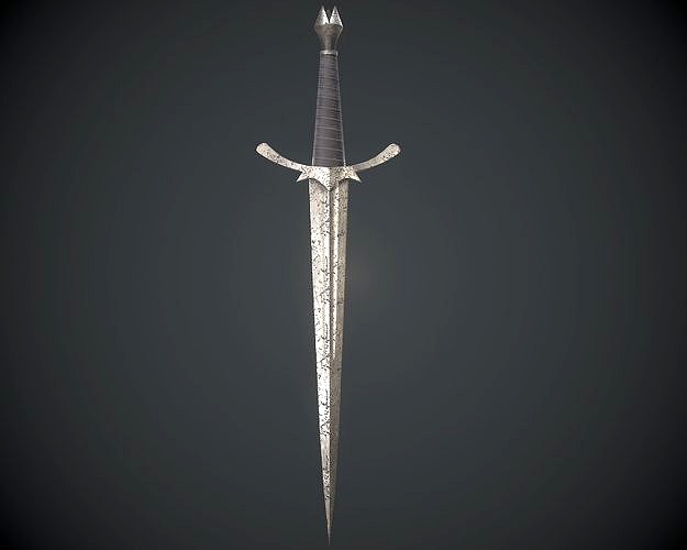 Morgul knife from The Lord of The Rings Movie 3d model