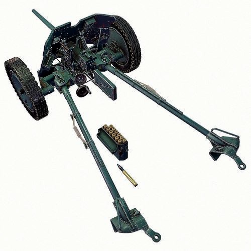Pak 36 3d model