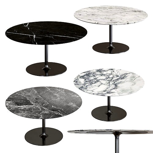Minotti Oliver dining table 3d model