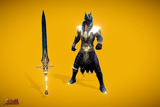 RPG Dark Knight 3d model