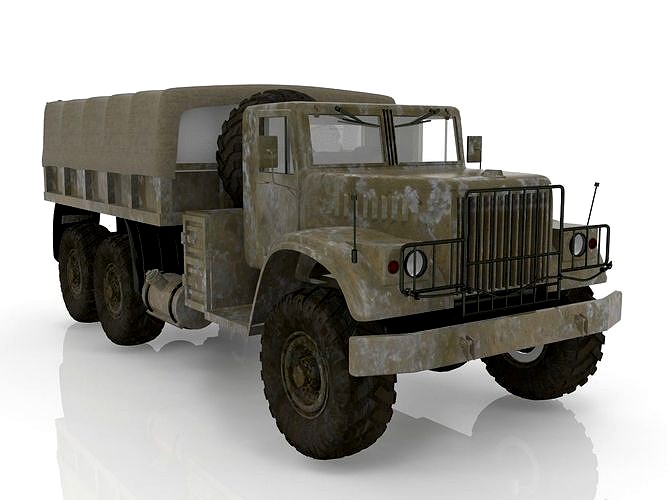 Kraz vehicle 3d model