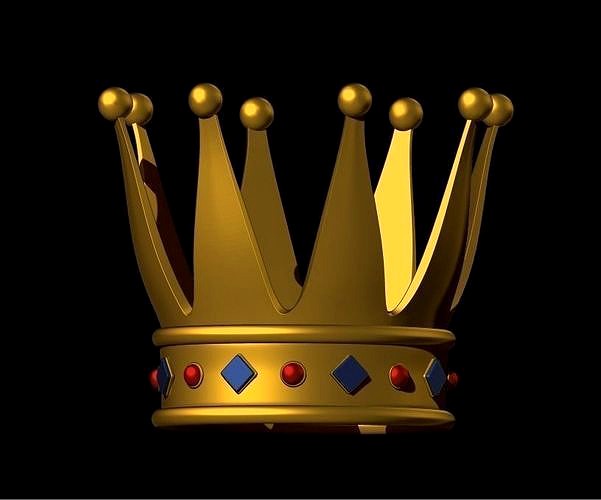 crown Low-poly 3D model