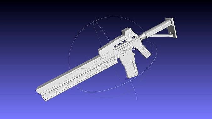 Frontier Buccaneer Rifle Basic Model 3d